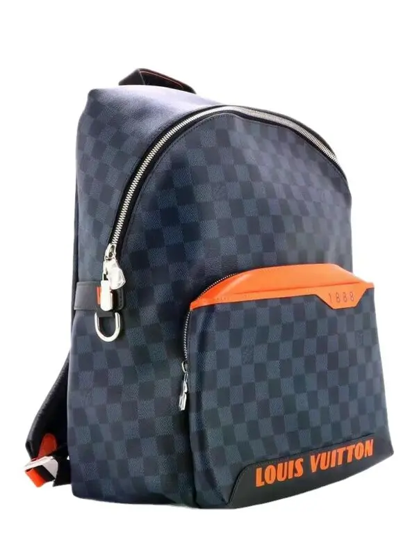 LOUIS VUITTON Discovery Limited Edition Damier Cobalt Race Pm Backpack - Blue