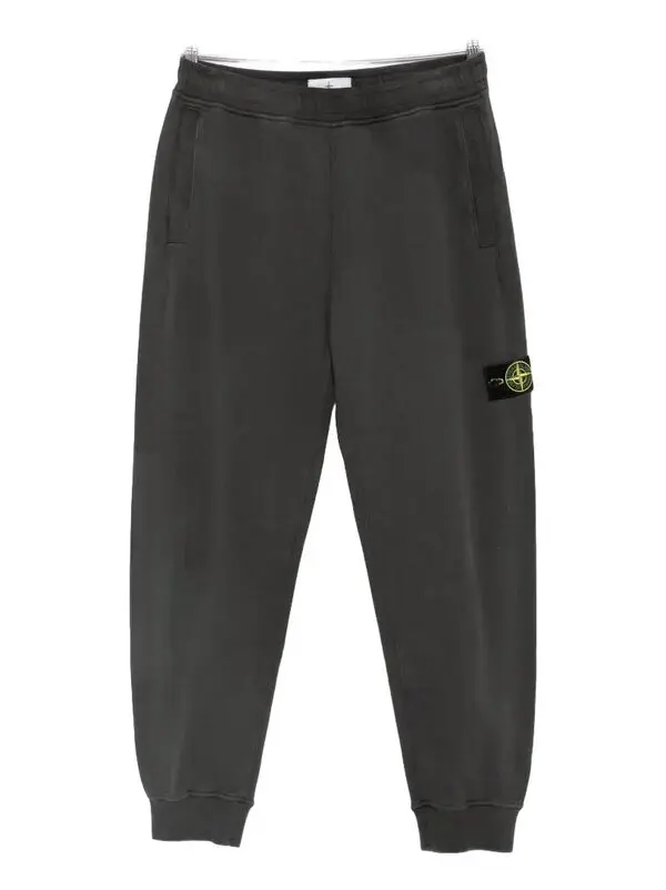 Stone Island Logo-patch Track Pants - Grey