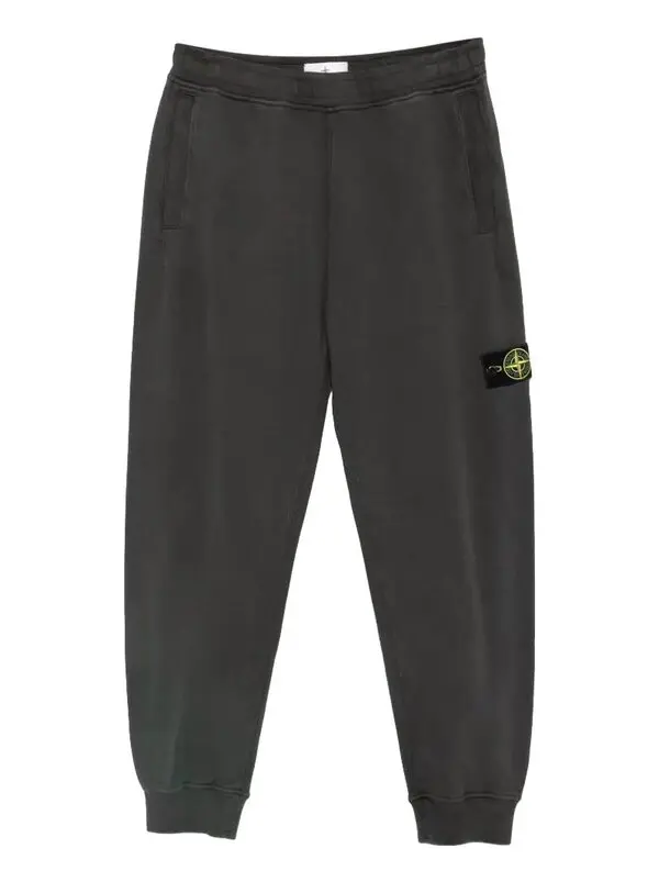 Stone Island Logo-patch Track Pants - Grey