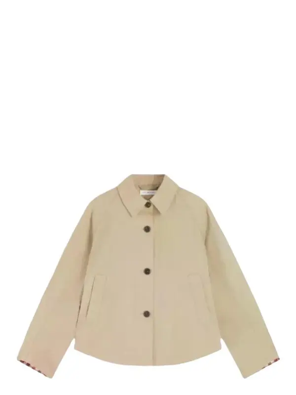 Tommy Hilfiger Raglan Sleeve Storm Flap Jacket - Neutrals