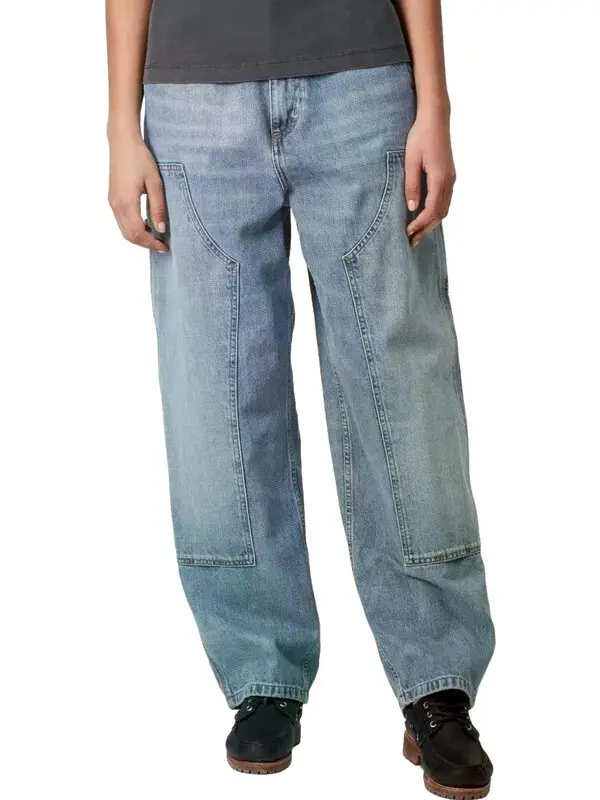 Carhartt Work In Progress Brandon Double Knee Panelled Jeans - Blue
