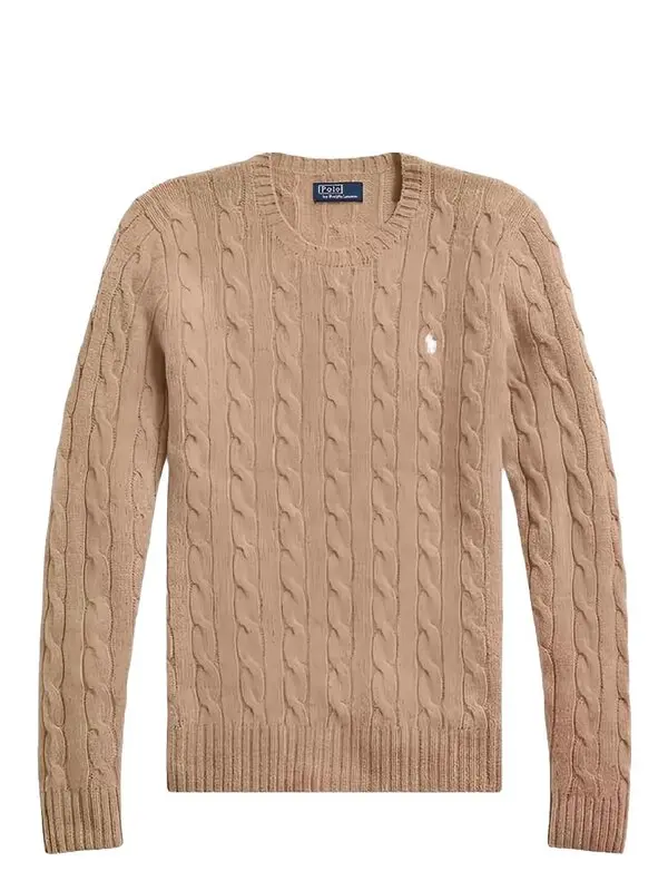 Polo Ralph Lauren Cable Knit Crewneck Sweater - Neutrals