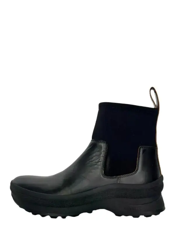JIL SANDER Chelsea Ankle Boots - Black