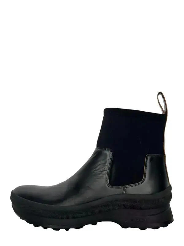 JIL SANDER Chelsea Ankle Boots - Black