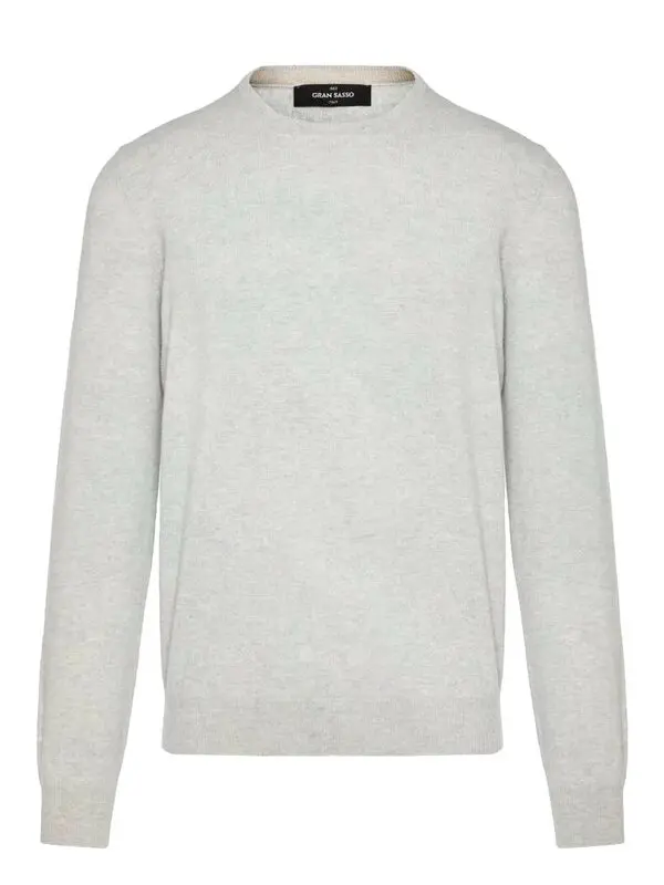 GRAN SASSO Crew Neck Sweater - Grey