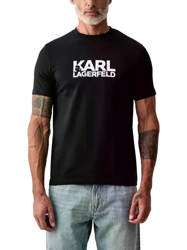 Karl Lagerfeld Logo-print T-shirt - Black