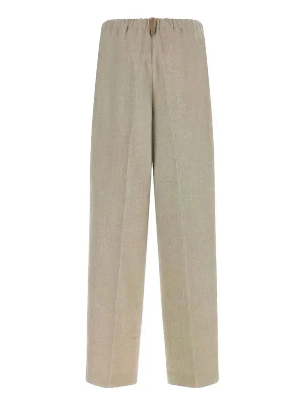 Fabiana Filippi Pressed-crease Trousers - Neutrals