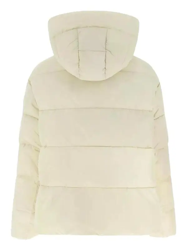 Pinko Love Birds Logo Quilted Jacket - Neutrals