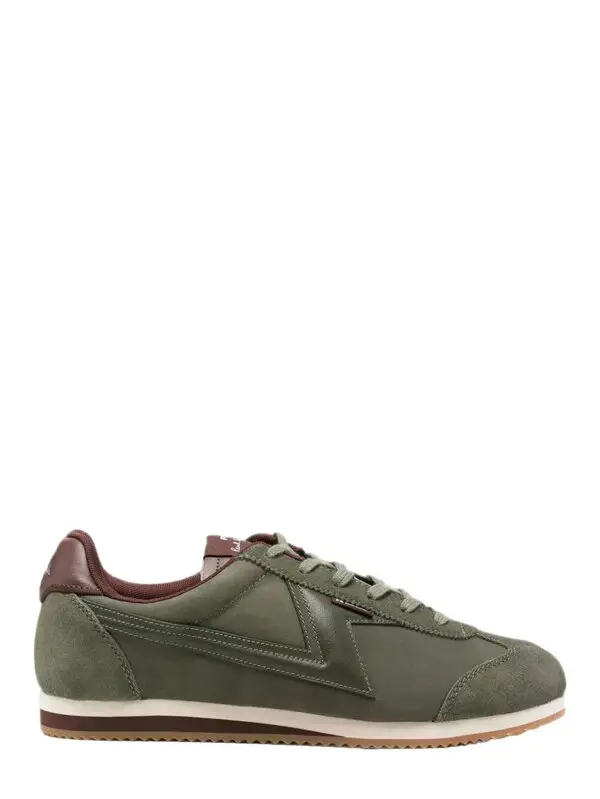 Paul Smith Panelled Leather Sneakers - Green