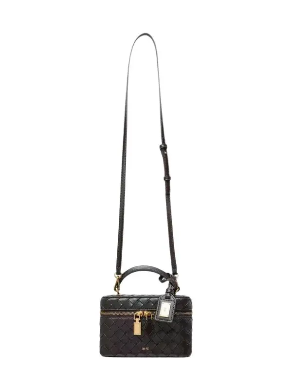 Jw Pei Cleo Woven Box Handle Bag - Brown