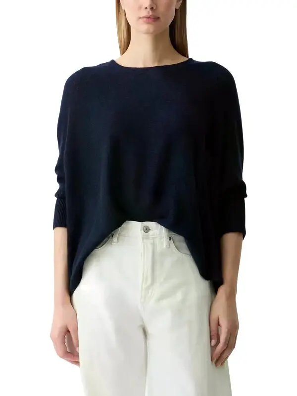 JOOP! Batwing Sleeve Ribbed Cuff Sweater - Blue
