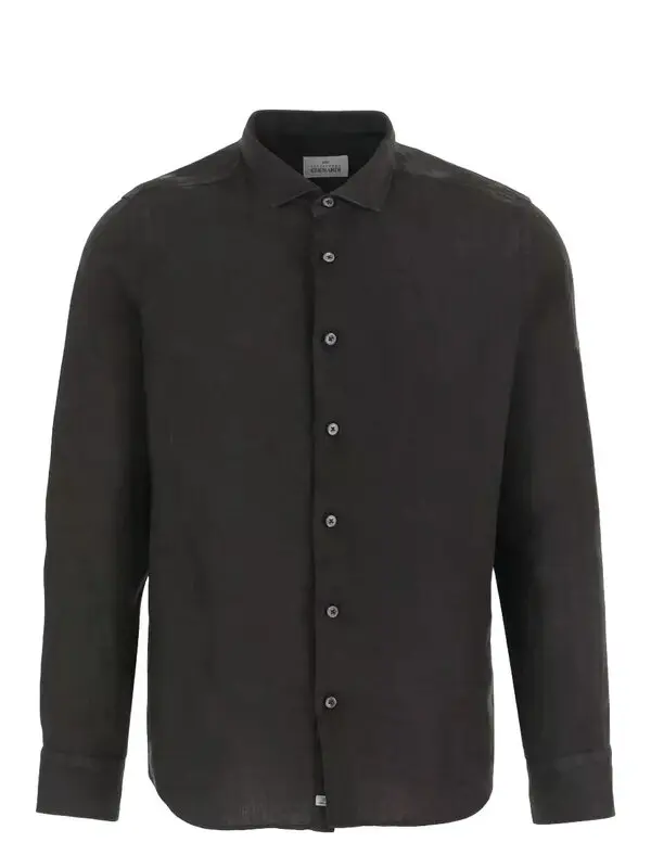 ALESSANDRO GHERARDI Long-sleeve Button-down Shirt - Black