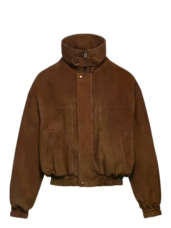Magda Butrym Suede Jacket - Brown