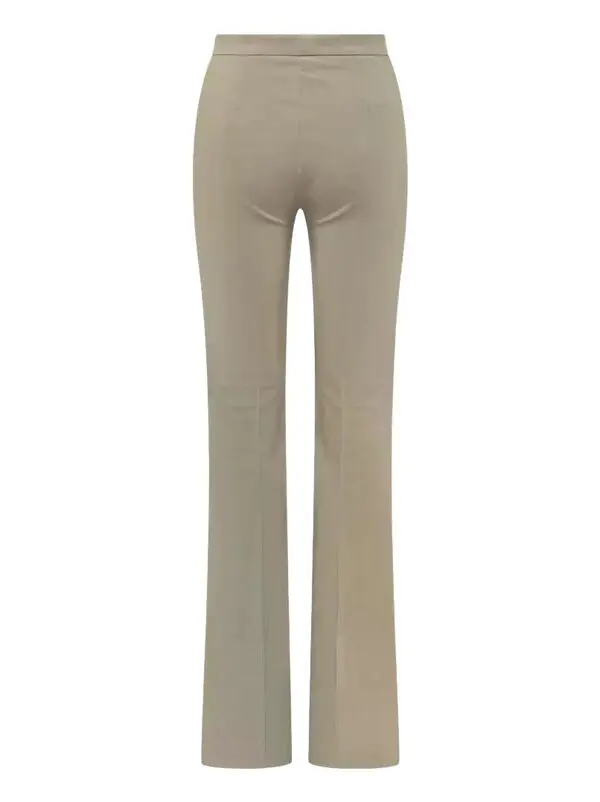 Pinko Hulka High-waisted Flared Trousers - Neutrals