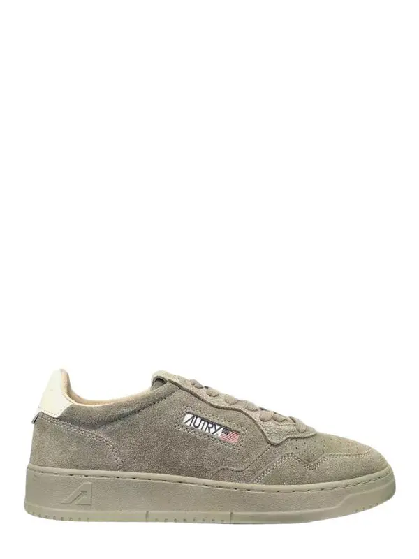 AUTRY Medalist Low Suede Sneakers - Grey