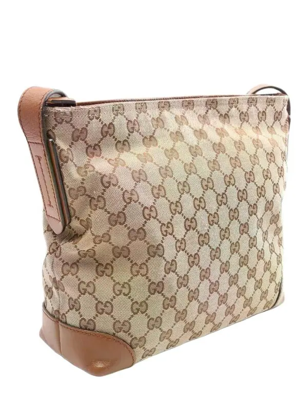 Gucci 2000s Gg Canvas Shoulder Bag - Neutrals