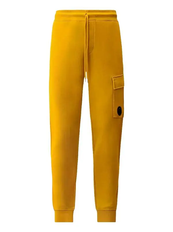 C.P. COMPANY Lens-detail Track Pants - Yellow
