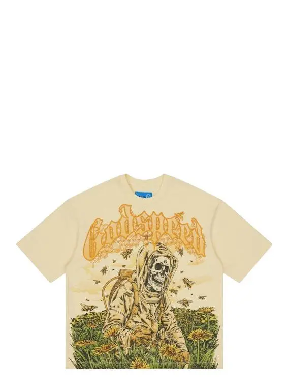 GODSPEED Save The Bees Ii Ng T-shirt - Bone
