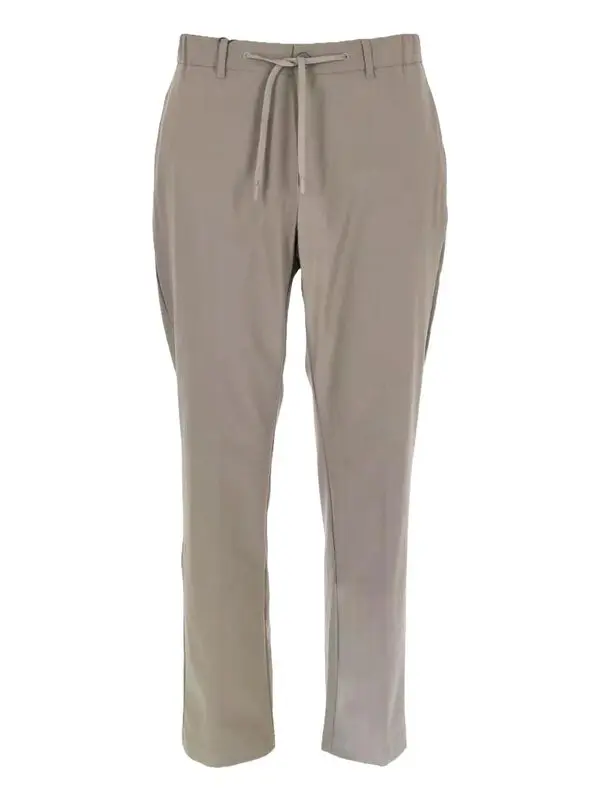 Herno Drawstring Belt-loops Trousers - Brown