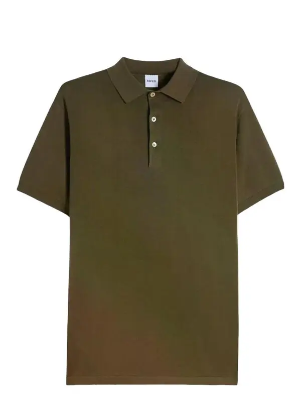 Aspesi Short-sleeve Polo Shirt - Green