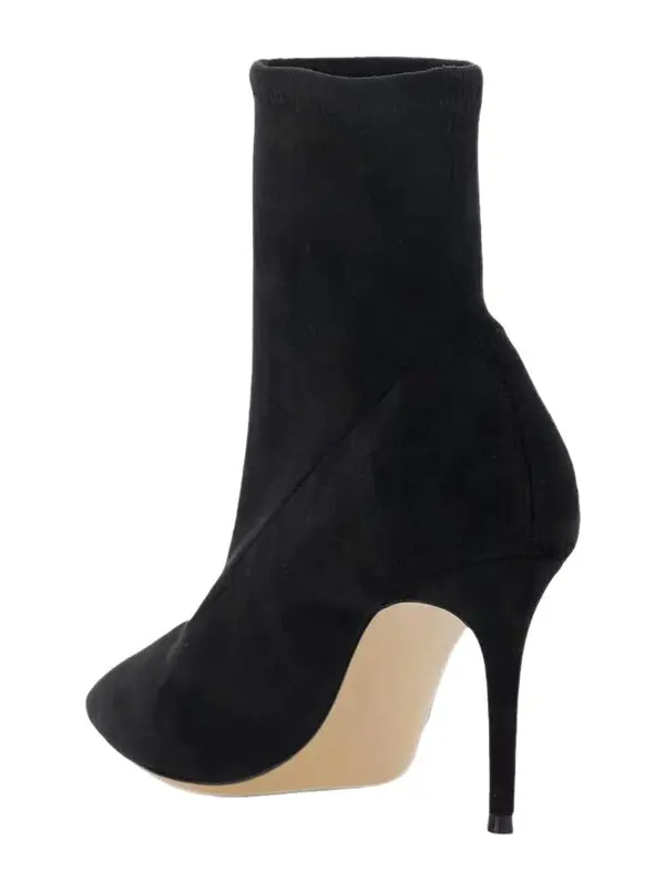 Casadei Pointed-toe Stiletto-heel Ankle Boots - Black
