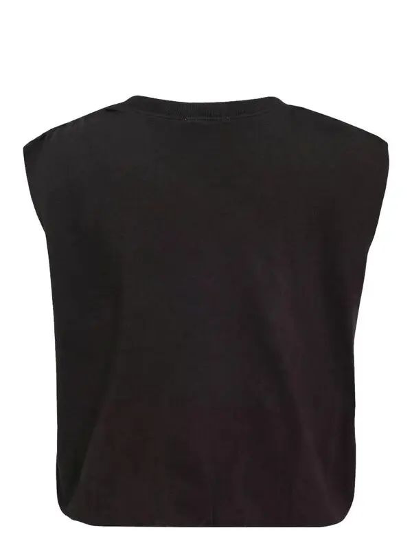 Rag & Bone Mica Bubble Tank Top - Black