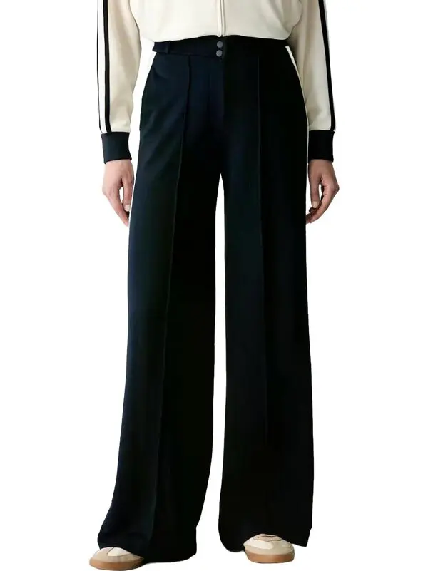 Guess Side Stripe Wide-leg Palazzo Pants - Blue
