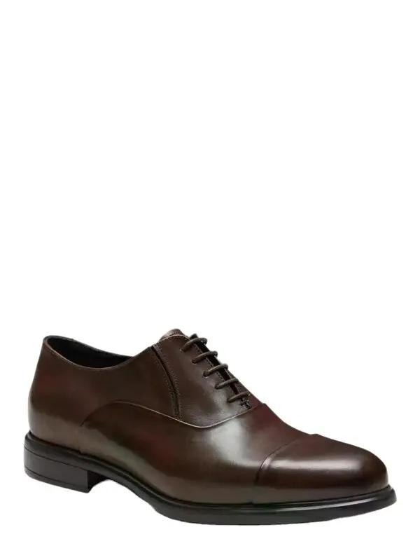 Fratelli Rossetti Lace-up Leather Oxford Shoes - Brown