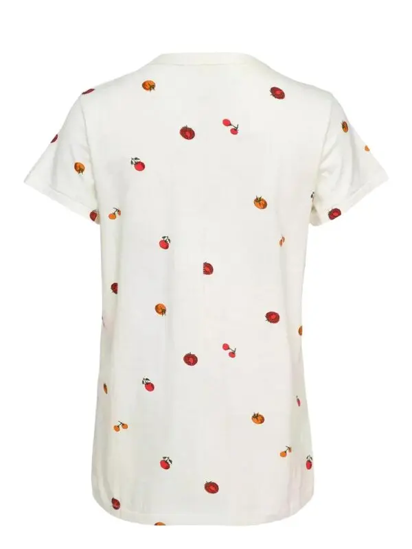 Rag & Bone Tomato Print T-shirt - Neutrals