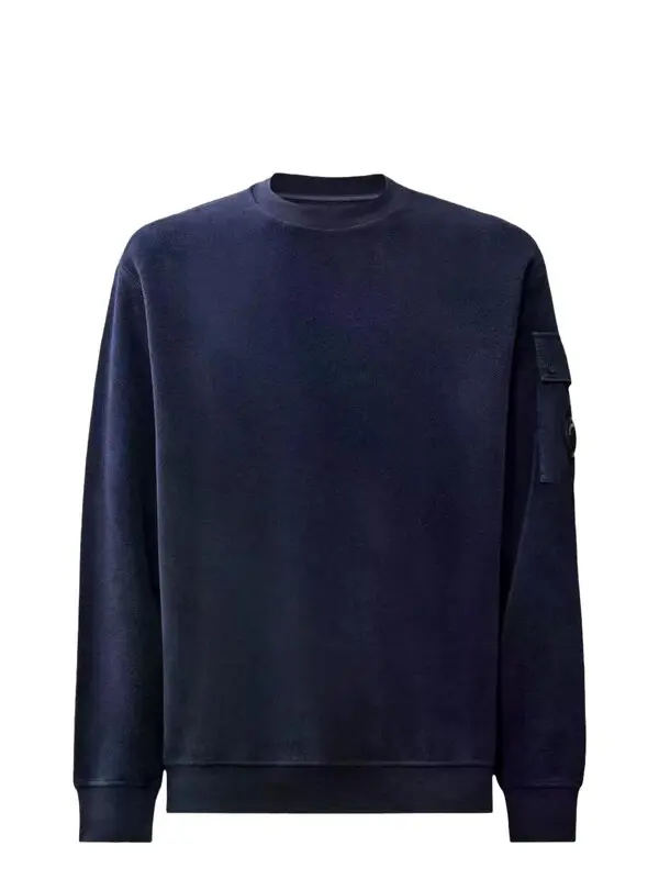 C.P. COMPANY Lens Detail Sweatshirt - Blue