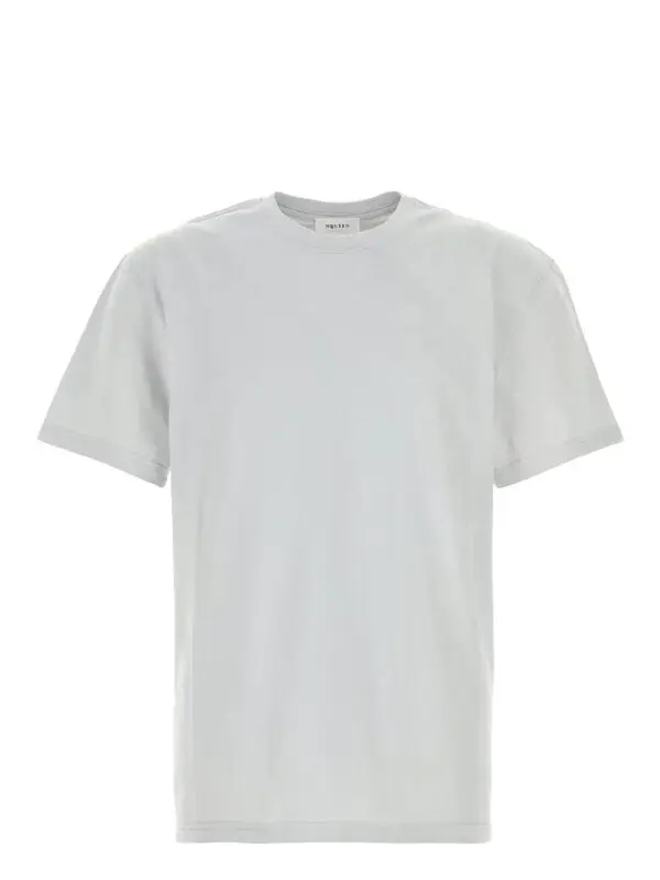 Alexander McQueen T-shirt Jersey Regular Fit S/s C-neck Embossed Cotton - Grey