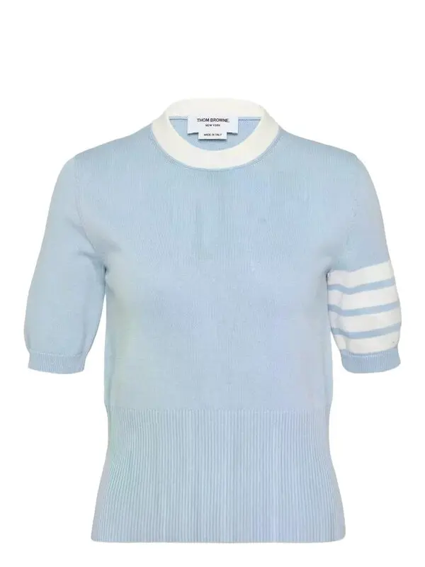 Thom Browne Hector Intarsia T-shirt - Blue