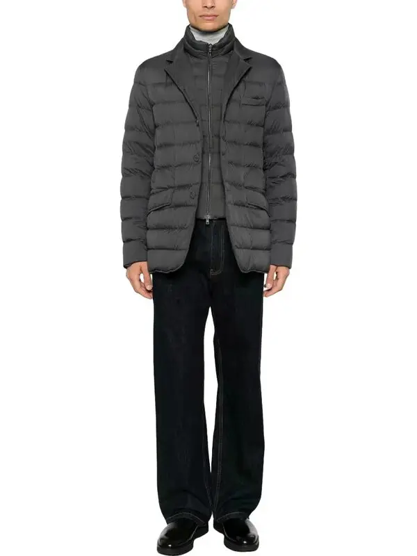 Herno Quilted Padded Jacket - Grey