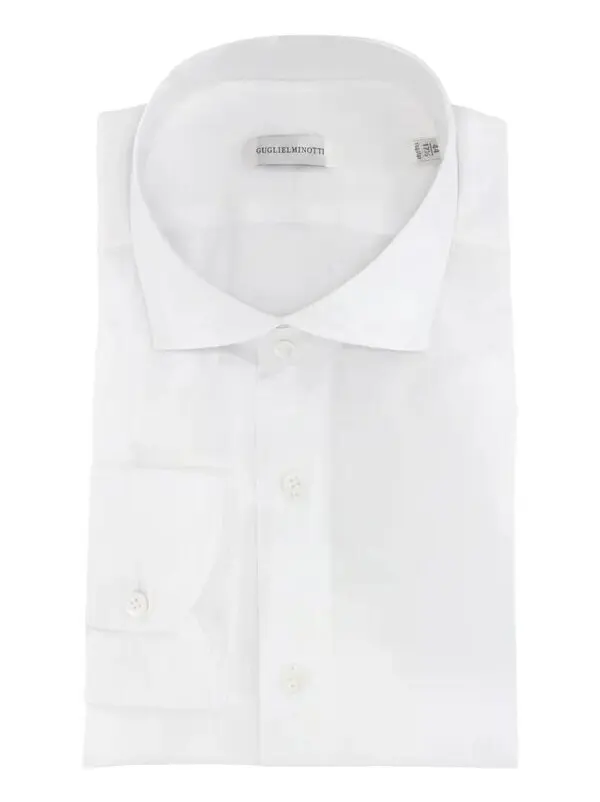 GUGLIELMINOTTI Pointed-collar Shirt - White