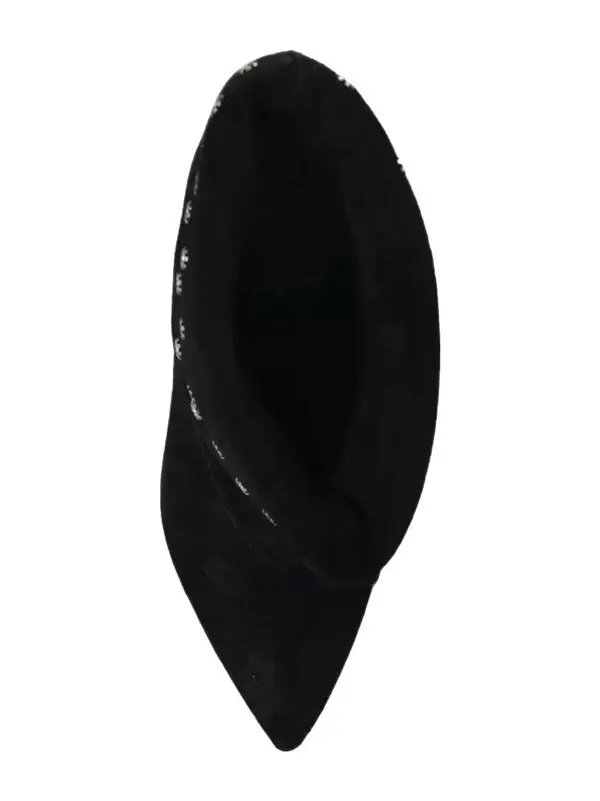 Isabel Marant Étoile Studded Ankle Boots - Black