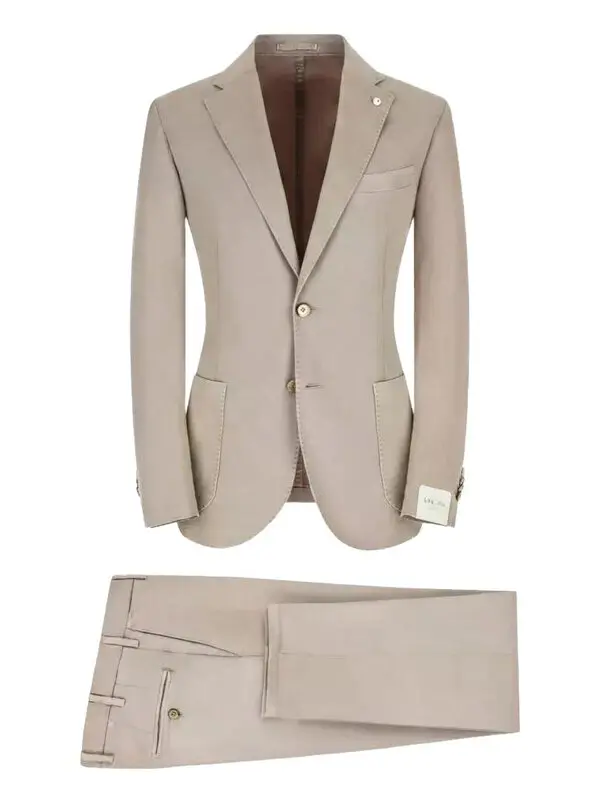 L.B.M. 1911 Single-breasted Suit - Neutrals
