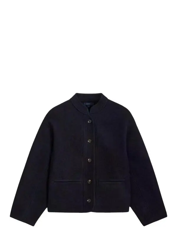Soeur Olympe Wool Jacket - Blue