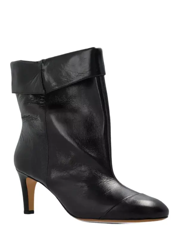 Isabel Marant Étoile Eldra Fold-over Ankle Boots - Black