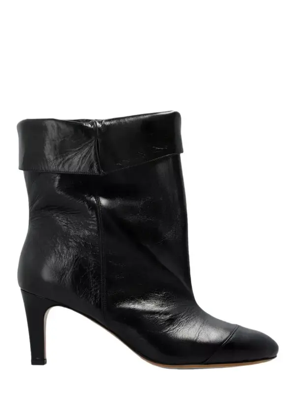 Isabel Marant Étoile Eldra Fold-over Ankle Boots - Black