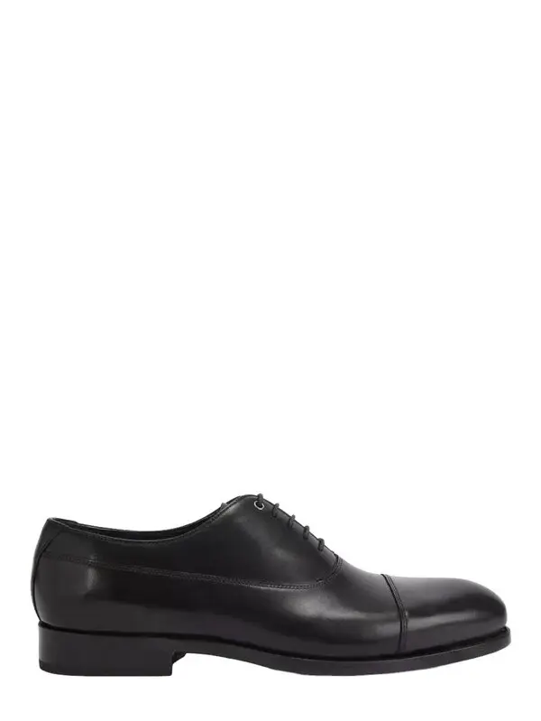Kurt Geiger Sloane Cap-toe Lace-up Oxford Shoes - Black