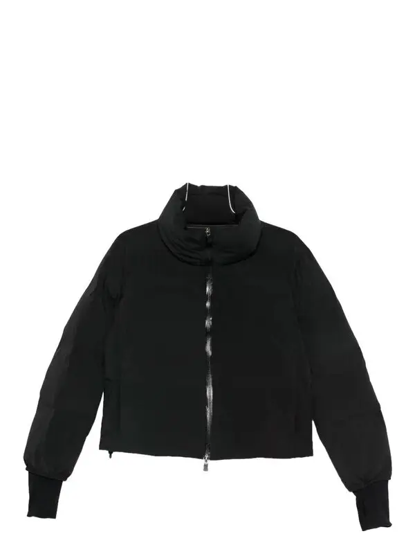 Herno Quilted High-neck Jacket - Black