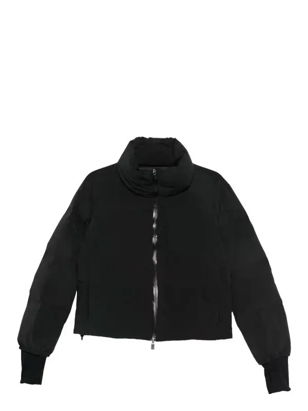 Herno Quilted High-neck Jacket - Black