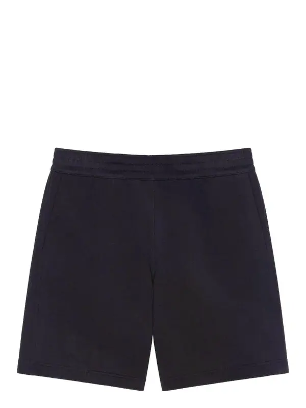Givenchy Logo Patch Shorts - Blue