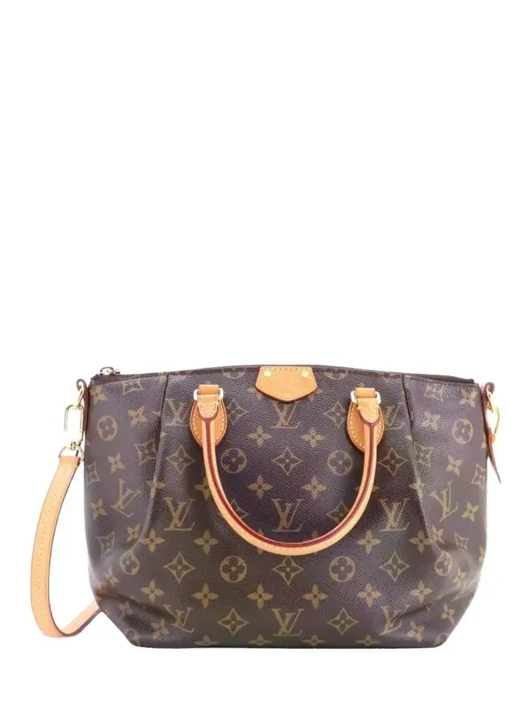 LOUIS VUITTON Turenne Monogram Canvas Pm Satchel - Brown