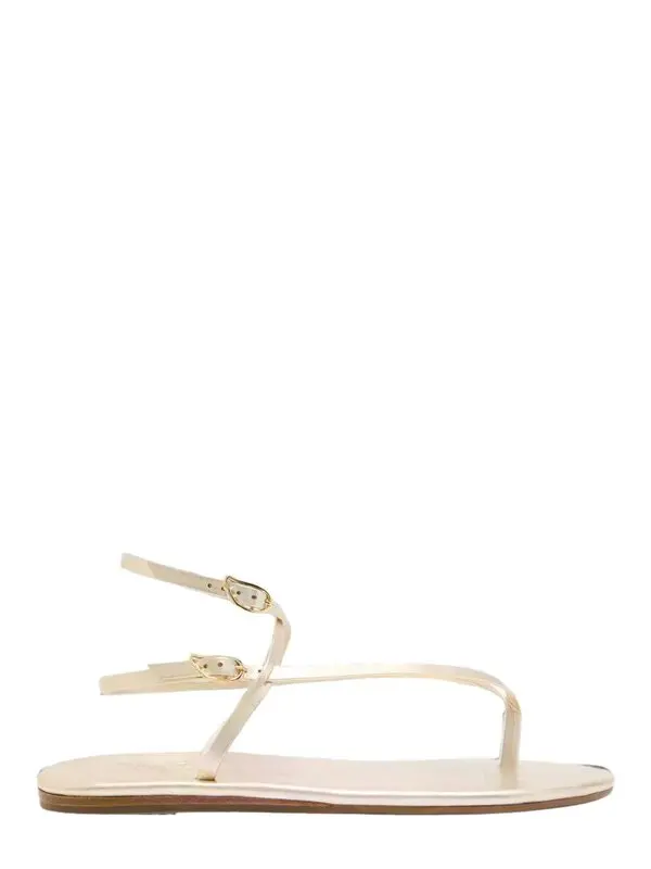 ANCIENT GREEK SANDALS Metallic Effect Strappy Sandals - Gold
