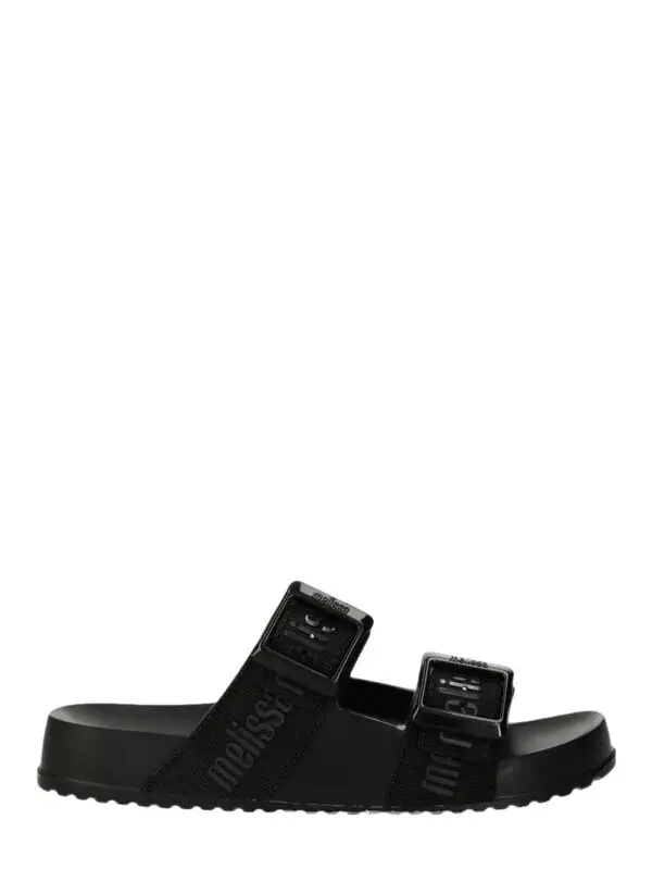 Melissa Logo-strap Buckled Sandals - Black