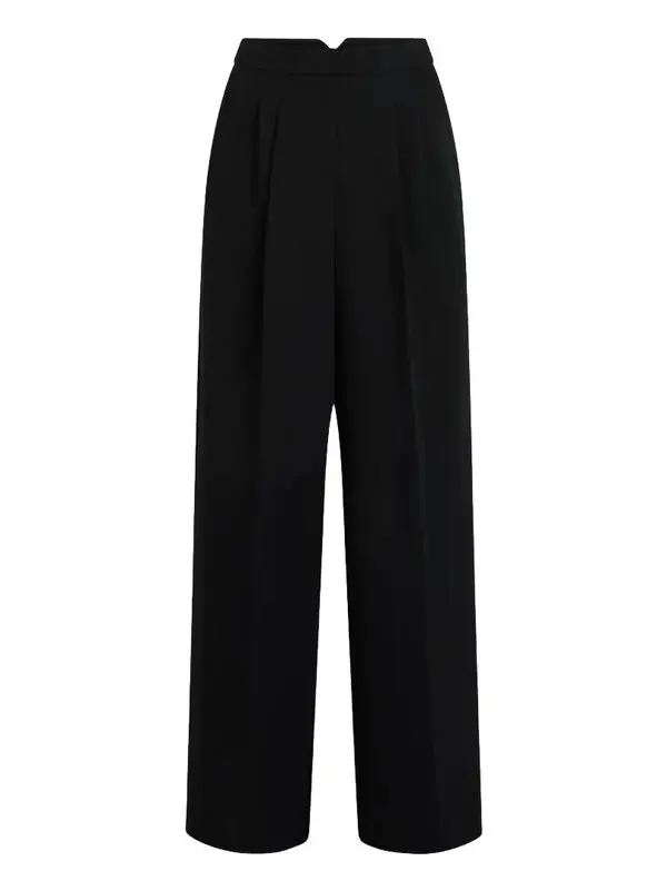 Karl Lagerfeld Studio Wide-leg Trousers - Black