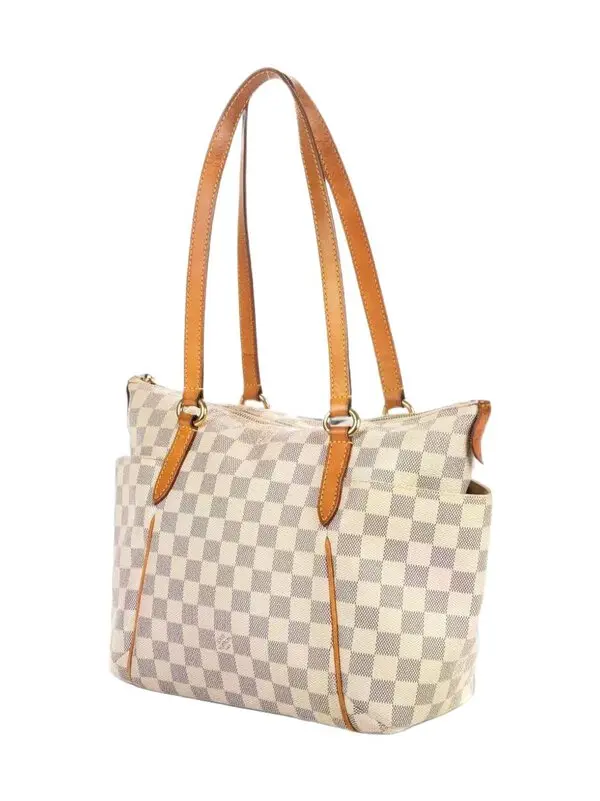 LOUIS VUITTON Damier Azur Canvas Shoulder Bag - Neutrals