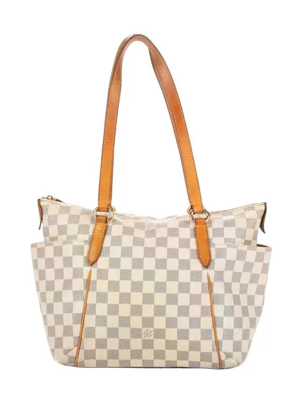 LOUIS VUITTON Damier Azur Canvas Shoulder Bag - Neutrals