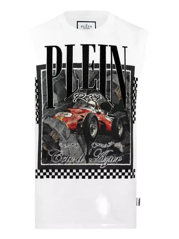 Philipp Plein Graphic-print T-shirt - White